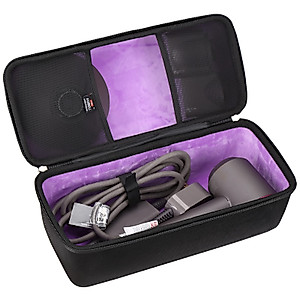 FBLFOBELI EVA Hard Travel Case for Dyson Supersonic Hair Dryer HD08 HD07 HD03 HD01 / Shark HD112BRN HyperAIR Hair Dryer, Box Only