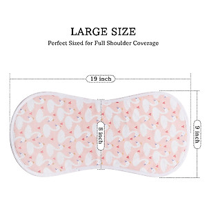 5 Pack Burp Cloths + Minky Changing Pad Cover for Baby Girl Boy, Plush Changing Table Covers Breathable Mink Changing Table Sheets Cover Wipeable