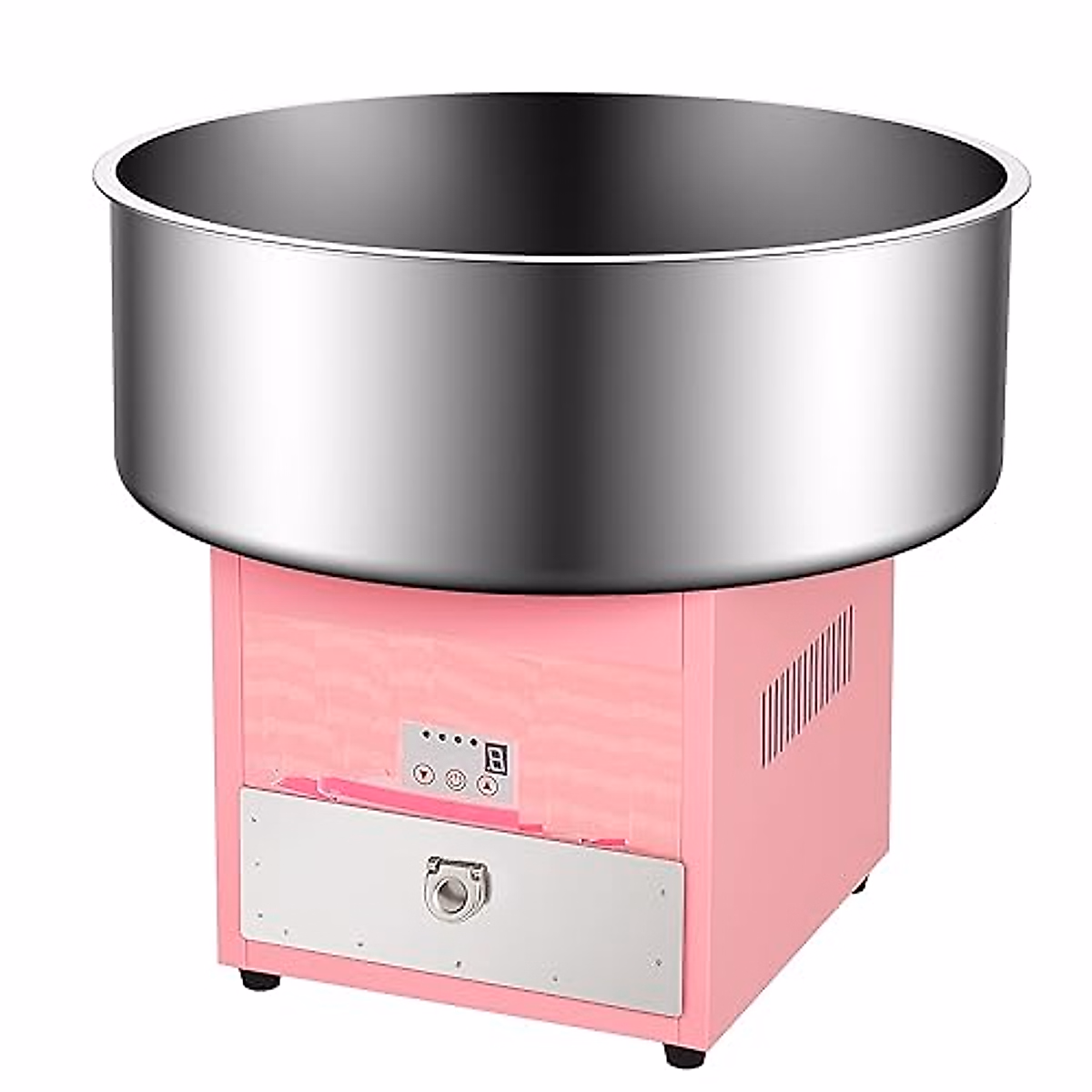 Commercial Cotton Candy Machine, Tabletop Electric Cotton Candy Maker for Birthday, School Function, or Social Events-Pink