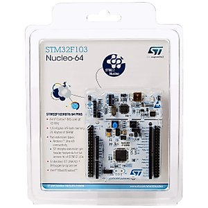 STM32 Nucleo-64 Development Board with STM32F103RB MCU, Supports Arduino and ST Morpho connectivity
