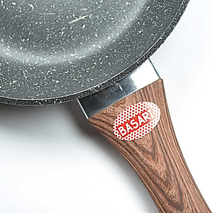 Kosher Kitchen Stickers. Labels with Self Adhesive for Jewish Kitchen Accessories. 20 Chalabi Blue, 20 Basari Red, 16 Parve Green. Sheet of 56 pcs. of Different Sizes and Shapes