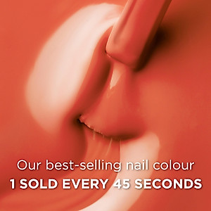 Sally Hansen Insta-Dri®, Powerslide, Quick Dry, Long Lasting, Streak-Free Shine, Black Glitter Nail Polish