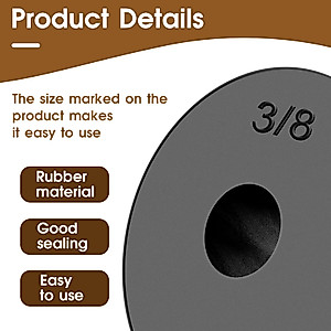 Faucet Rubber Washers, 116 PCS Outdoor Faucet Repair Kit with Assorted Flat Washers, Beveled Washers and Brass Bibb Screws Faucet Washer Assortment Kit Garden Hose Repair Kit for Repairing Faucet Leak