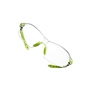 Allen Company All-in Youth Shooting Safety Glasses - Eye Protection for Boys and Girls - Soft Padded Nose and Temple - Clear Lenses - ANSI Z87.1+ and CE Rated - Green/Black
