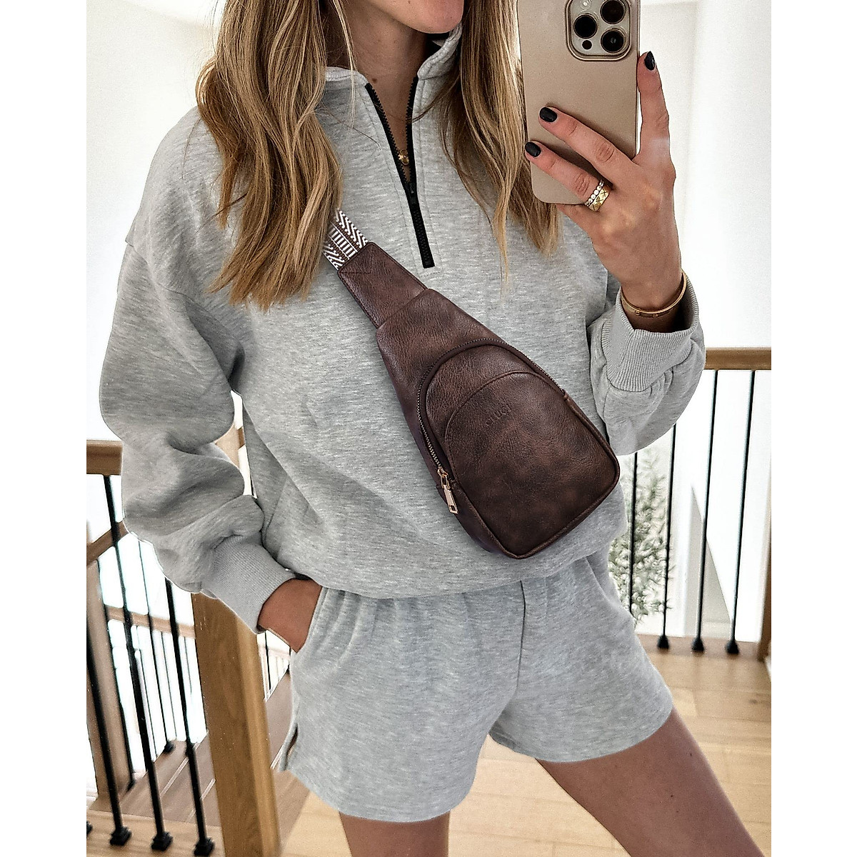 CLUCI Backpack Purse for Women Fashion Small Sling Bag for Women Crossbody