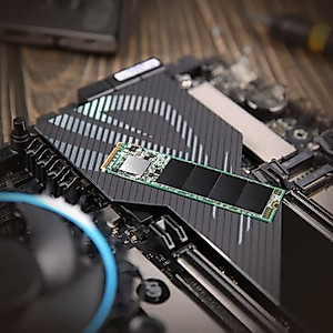 Transcend 1TB MTE115S M.2 2280 PCIe Gen3x4 SSD, 3D NAND, NVMe Internal Solid State Drive, Low-Power Consumption, SLC Cache, Up to 3,200 MB/s - TS1TMTE115S
