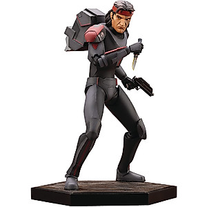 Kotobukiya Star Wars: The Bad Batch: Hunter ARTFX Statue, Multicolor