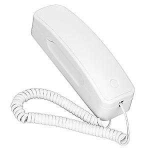 Modern Wall-Mounted Landline - Handset Corded Telephone for Home Business Hotel Guest Room - Easy Installation Wall-Mountable Corded