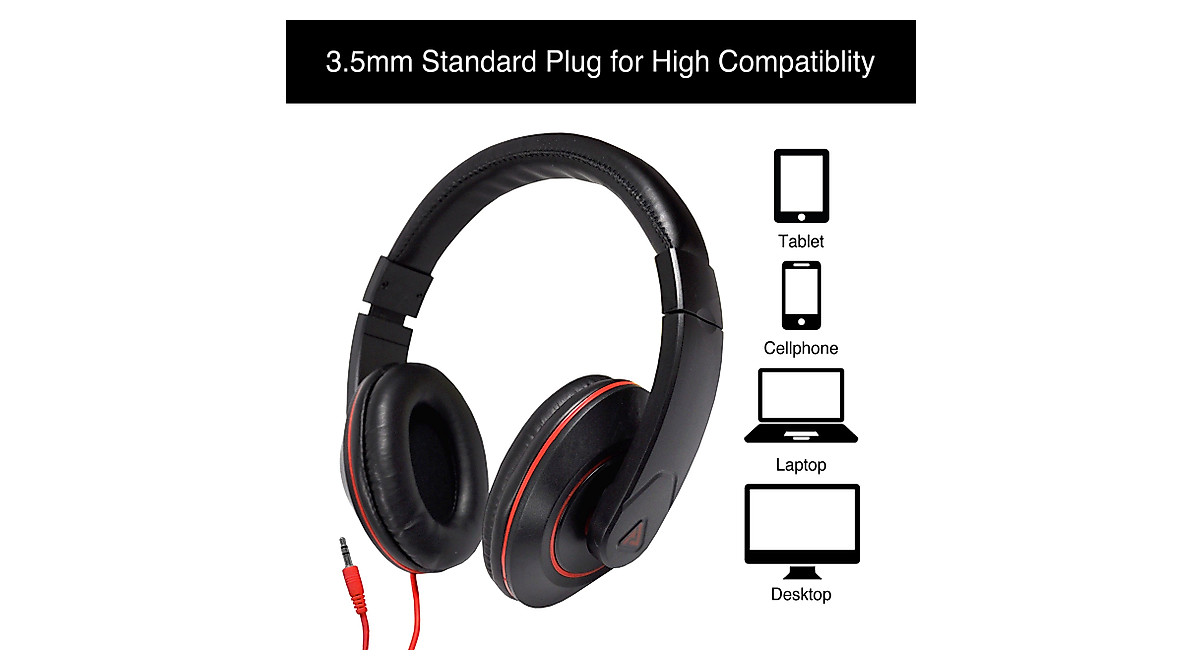 Audio Council Premier DJ Headphones - High Quality Sound