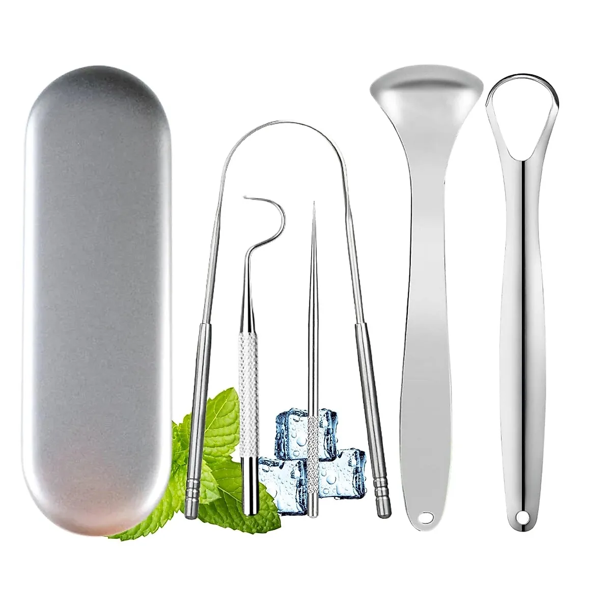 Tymoosty Tongue Scraper Toothpicks