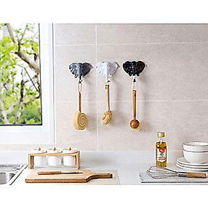 3 Pack Elephant Head / Deer Head Single Wall Hook/Hanger Animal Shaped Coat Hat Hook Heavy Duty, Rustic, Decorative Gift (Elephant)