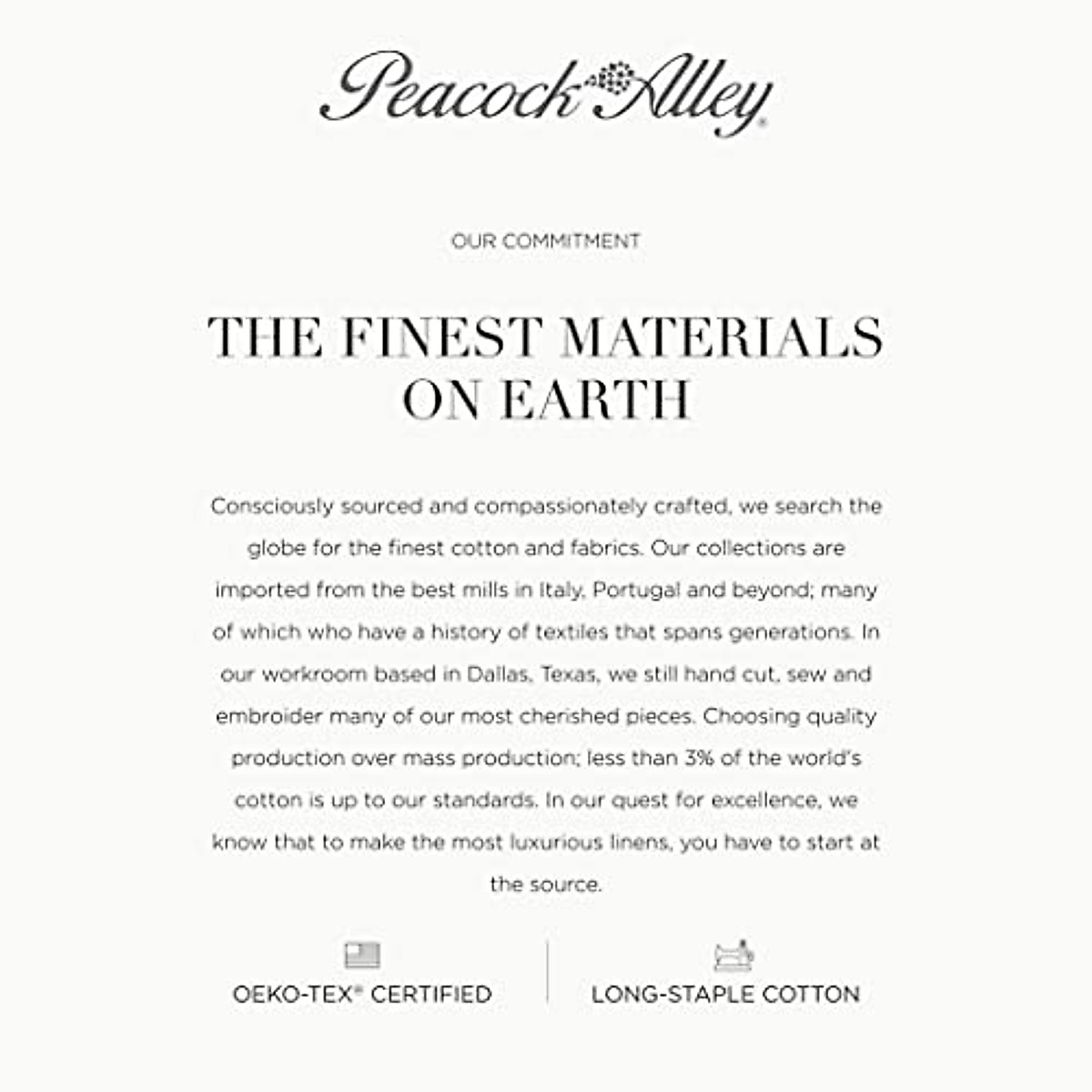 Peacock Alley Down Alternative Mattress Topper Enhancer, White, Queen – Hypoallergenic Mattress Cover with Lofty and Soft Quilted Top