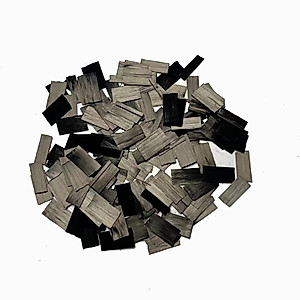 18mm Sheet-Like Short Cut Carbon Fiber Automotive Modification Filling Pattern Texture Pattern (1000, Grams)