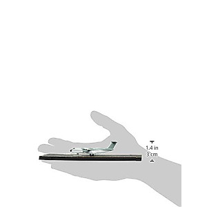 Hot Wings Planes C-5 Galaxy with Connectible Runway Die Cast Plane,Green