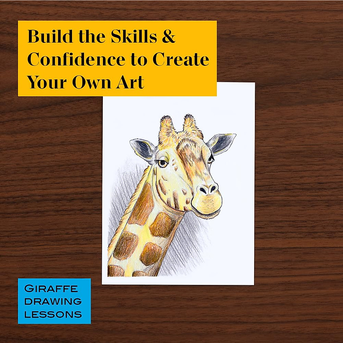 Prismacolor Technique, Art Supplies with Digital Art Lessons, Animal Drawings Set, Level 1, How to Draw Animals with Colored Pencils, Graphite Pencils, and More, Fox Drawing Lesson, 26 Count