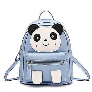 Cute Backpack Purse for Girls Women Animal Panda Mini Bag Leather Backpacks