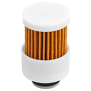 68V-24563-00-00 Fuel Filter Outboard models Compatible With Yamaha 50HP 60HP 75HP 90HP 115HP 4 Stroke Mercury 881540 Sierra 18-7979 For Mercury filter 3 Microscopic OE Filtration Rating(Pack of 3)