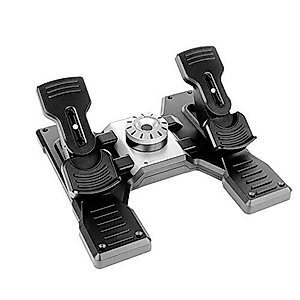 Logitech G Pro Flight Rudder Pedals (Renewed)