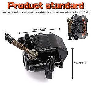 Rear Brake Master Cylinder Caliper For 50-125cc Chinese TaoTao Peace Motorsports Quad Coolster 3050HD ATV Four Wheeler