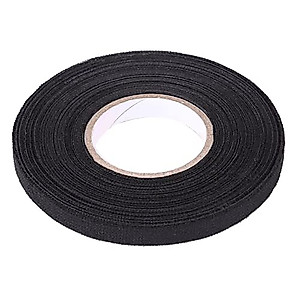 Keenso Felt Tape Automotive, Multipurpose Car Wiring Harness Tape Self Adhesive Anti Squeak Rattle Tape Dash, Black (9mm × 25m)