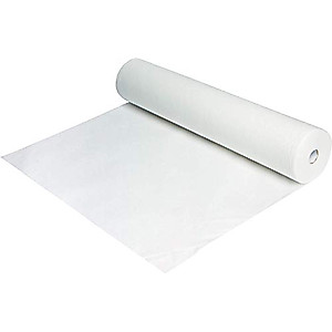 nonwoven disposable bed sheet roll (1 Roll) 330 feet long perforated every 6 feet renders 55 full treatments Ideal for Facial and waxing services