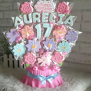 TEMLQPACK100Pcs 3 x3Inch Self Sealing Cellophane Bags Single Chocolate Covered Ore Bags Macaron Bags Brownie Bags Cookies Bags Treat Bags Candy Gift Bags for Wedding Shower Birthday Party Favors