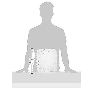 iDesign Pebblz BPA-Free Flexible PVC Plastic Sink Protector Mat - 10.75" x 12.5", Clear