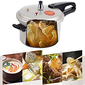 Cooking Tool, Versatility Explosion Proof Easy To Clean Superior Craftsmanship Pressure Cooker, Contemporary Design Stovetop For Open Flame Stove(20Cm (Gas, Gas))