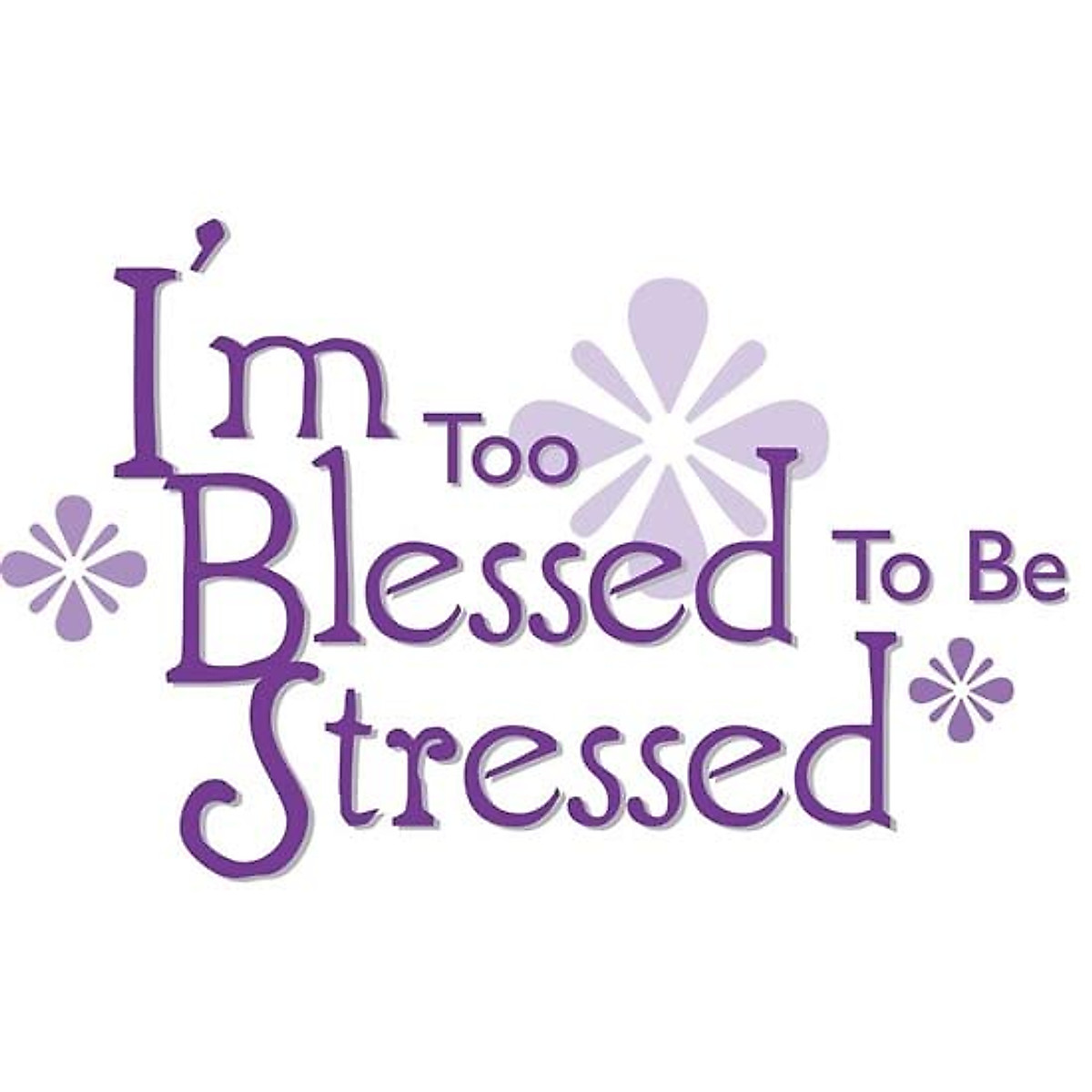 CafePress I'm Too Blessed To Be Stressed Mug Ceramic Coffee Mug, Tea Cup 11 oz