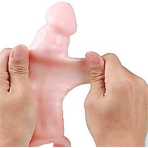 New 12in Soft R2695 Big Texture Sleeve Extender Sheath for Men Male Enhancement Extension Sleeve Fleshy Color R2695 (12IN Fleshy) (12IN Fleshy)