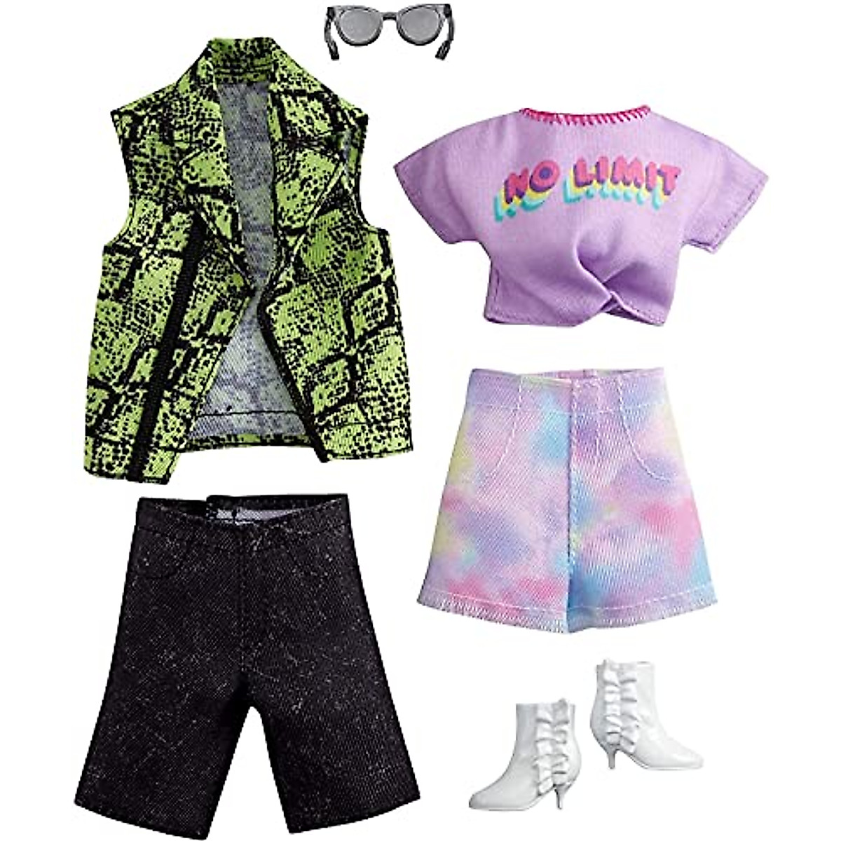 Barbie Fashion Pack with 1 Outfit & 1 Accessory Doll & 1 Each for Ken Doll, Gift for 3 to 8 Year Olds