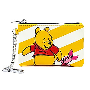 Disney Bag and Wallet Combo, Winnie the Pooh and Piglet Golden Yellow, Vegan Leather