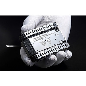 METAL-TIME PONDEROUS Panzer, 3D Metal Tank Model Kits for Adults or Teens, DIY Metal Puzzle Model Kit, 3D Metal Model Brain Teaser Puzzle - Great Gift Idea, 188 PCS.