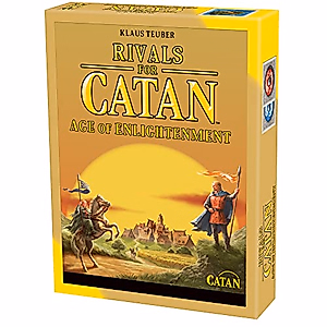 Rivals for CATAN Age of Enlightenment Card Game EXPANSION - Chart New Territories! Strategy Game for Kids & Adults, Ages 10+, 2 Players, 45-90 Minute Playtime, Made by CATAN Studio