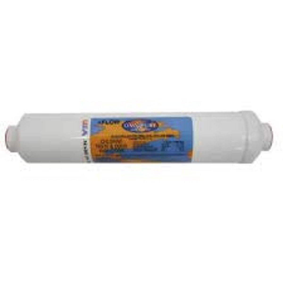 Omnipure (K5655-BB-NRW37) 12"x2.5" Inline K-Series ALL NRW37 Mixed Bed DI 1/4" FPT