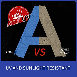 ADHES Blue Painters Tape Blue Tape, 6 Rolls x 1.88 Inch x 60 Yards Masking Tape Paint Tape for Walls, UV Anti,14 Days Clean Remove, Total 330 Yards