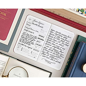 Letterfolk Book Passport Journal — Pocket-sized Reading Book (3.5" W x 5.5" H)