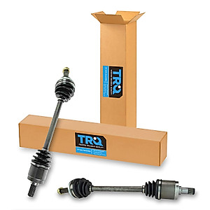 TRQ Front CV Axle Shaft Left LH Right RH Pair Set Of 2 Compatible with Accord V6 TL CL
