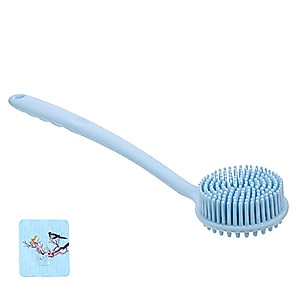 FOMIYES 4pcs Loofah Use Men with Cleaning Soft Wet Double Brushes Household Scrubber Dual-Sided Practical or Exfoliator Back Portable Washer Skin Bathroom Convenient Exfoliating Long