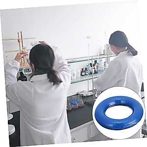 Healifty 1pc Erlenmeyer Flask Ring Boiling Bottle Ring Lab Equipment Experiment Flasks Rings Ring Flask Erlenmeyer Flask Ring Tool Glass Iron Ring Holder