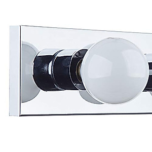 Globe Electric 51202 Cameron Collection 3 Chrome Fixture Vanity Light