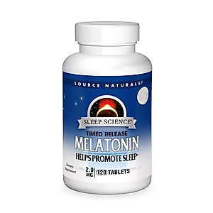 Source Naturals Time Released Melatonin 2 mg - 120 Time Release Tablets