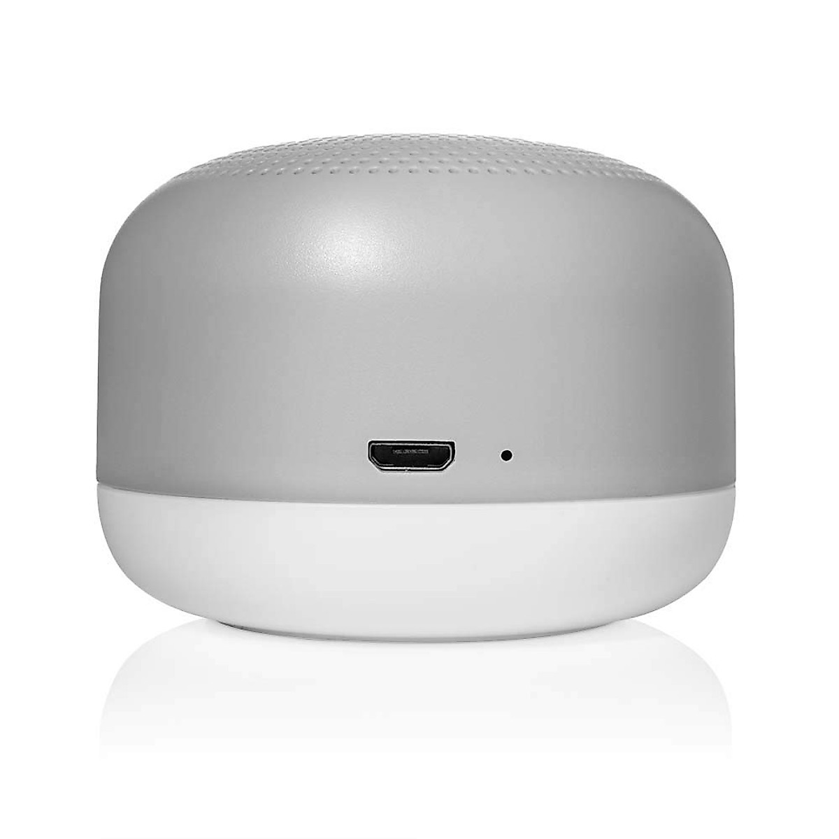 Yogasleep Travel Mini (Gray) Portable White Noise Machine, 6 Soothing Sounds, Dimmable Night Light, Compact Size for Travel & Diaper Bag, Sleep Aid, Adult & Baby, USB Rechargeable, Lanyard for Hanging