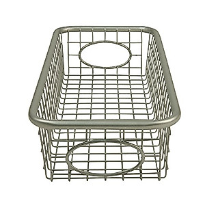 Spectrum Diversified Avery Tray Basket, Nickel