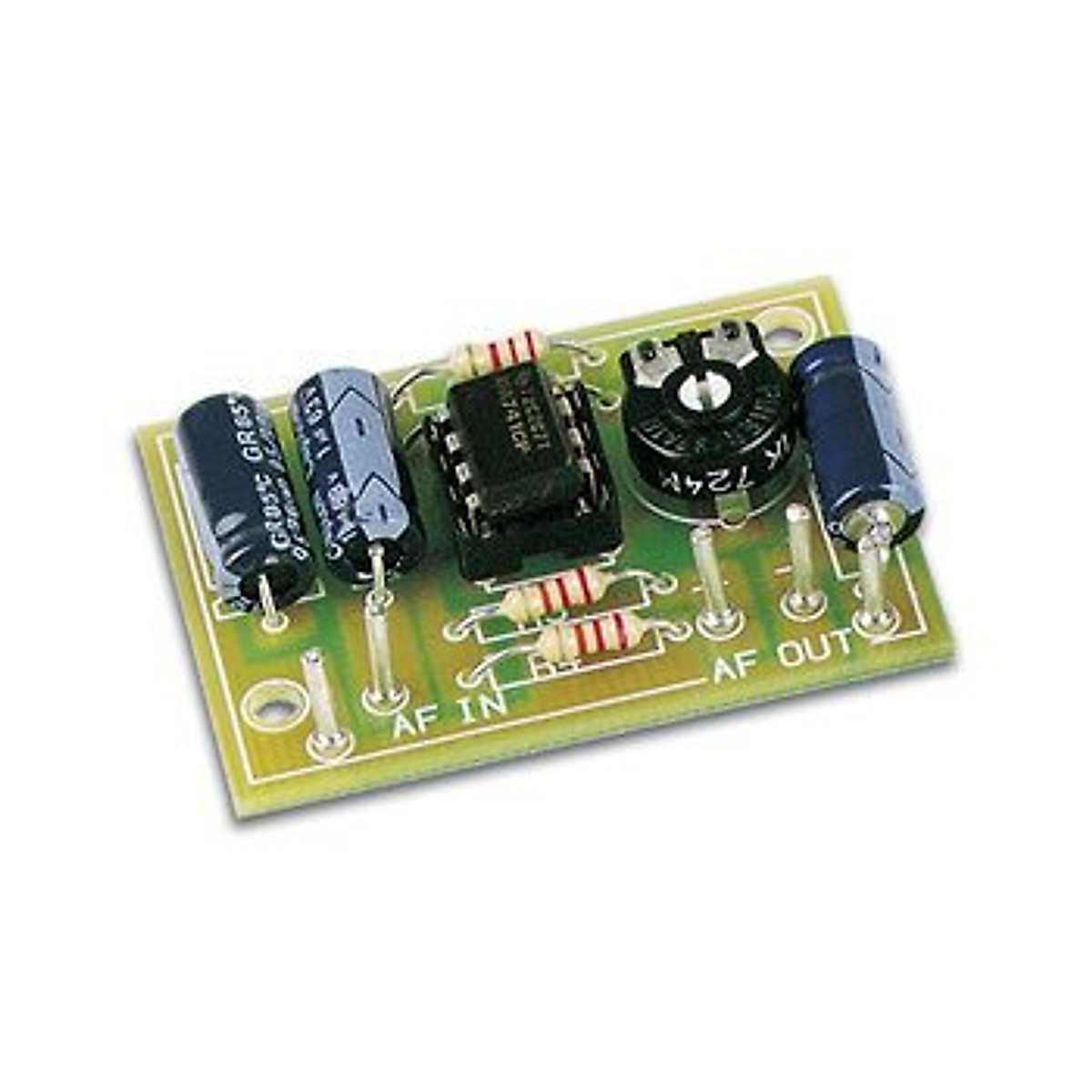 Velleman K1803 Universal Mono Pre-Amplifier Kit, Multi-Colour