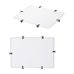 LUAATT Divider Tray For Original Size Bogg Bag,1 Pcs Upgraded Divider Tray Accessories With 6 Metal Fixing Clip For Bogg Bag,Space Organizer