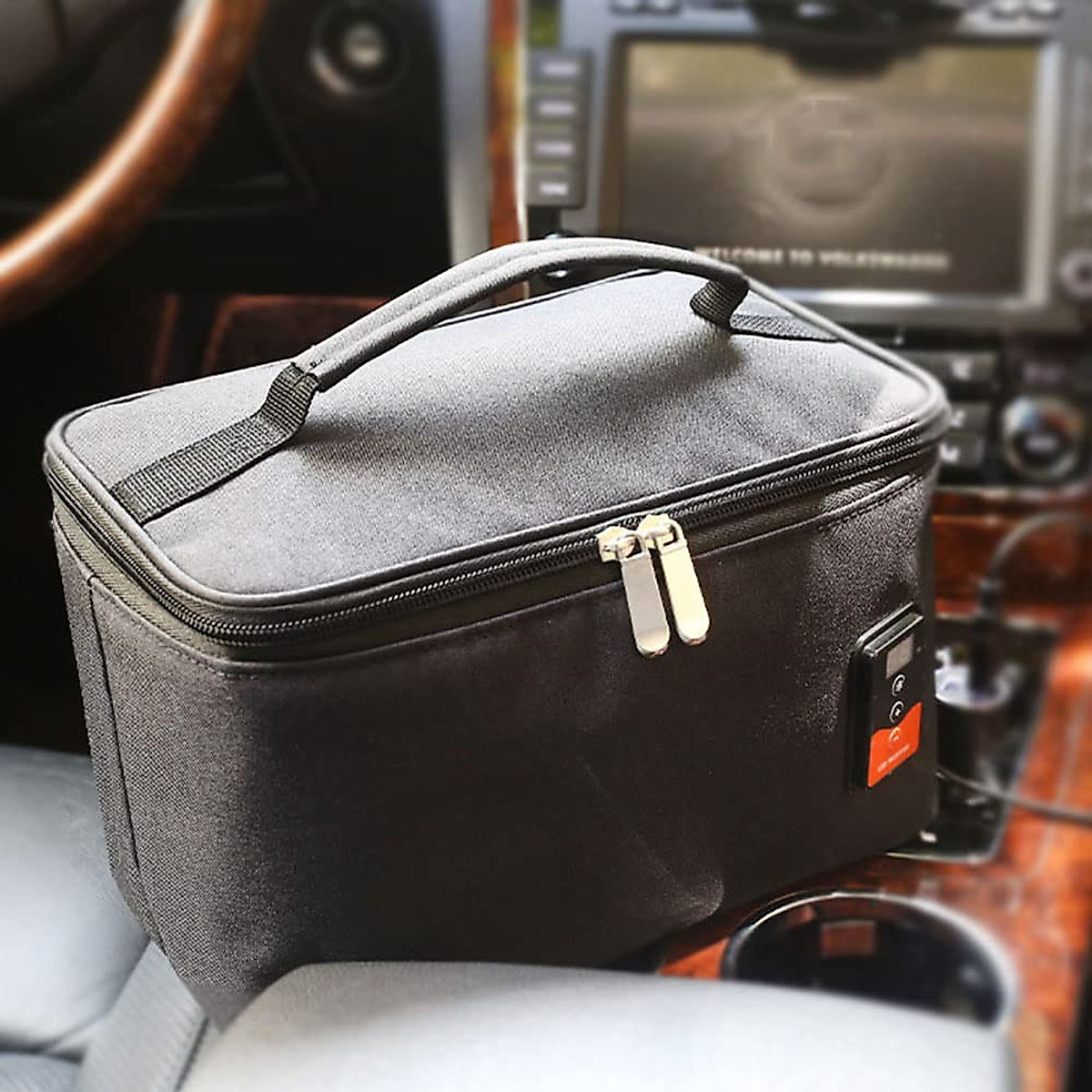 Car Baby Bottle Warmer Zcargel Portable Bottle Warmer Baby Bottle Warm Bag 6.8L High Capacity Car Bottle Warmer USB Charging Intelligent Adjustable Temperature Bottle Warmer for Baby Bottle Lunch