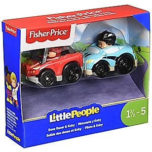 Fisher-Price Little People Dune Racer & Kitty Car