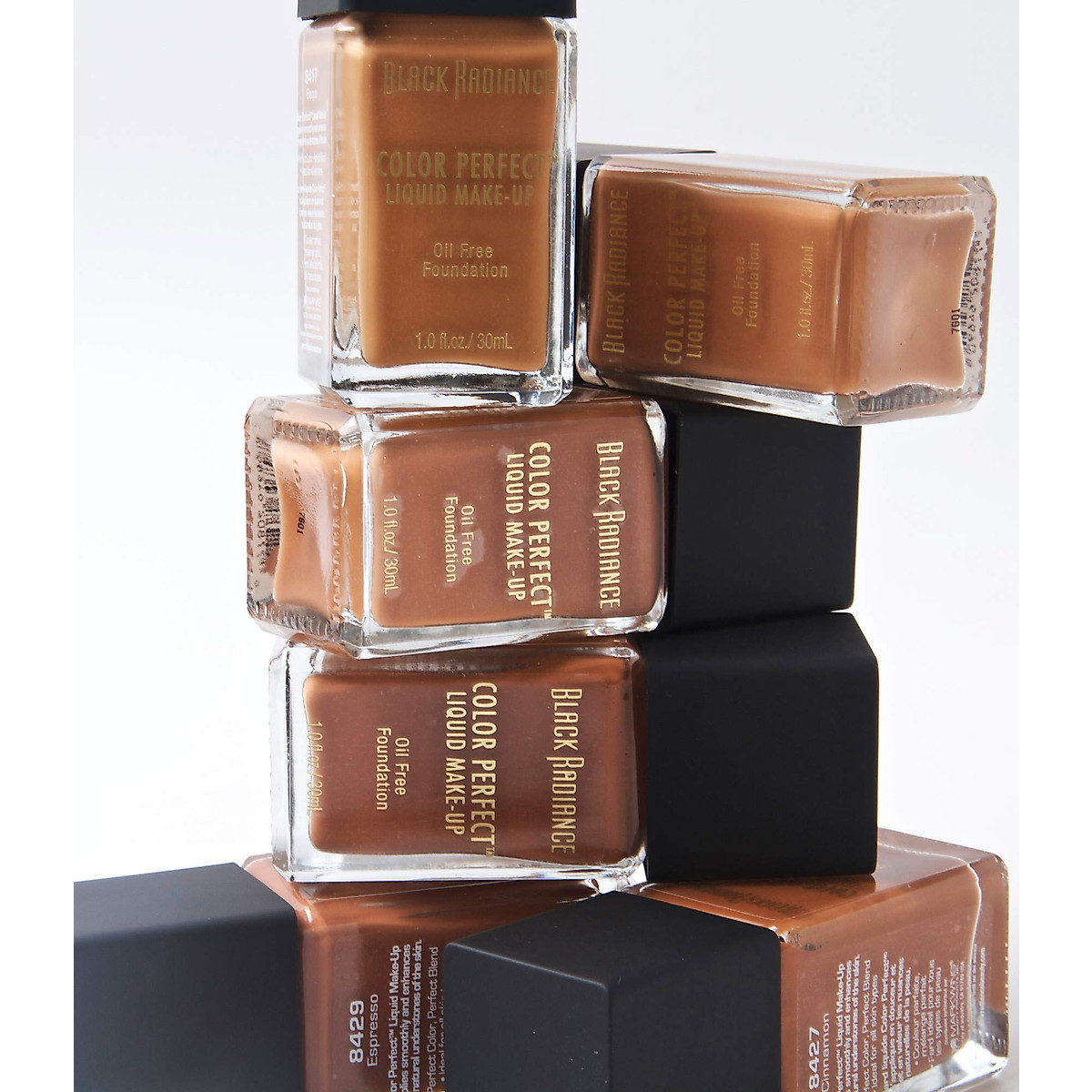 Black Radiance Color Perfect Liquid Make-Up, Cocoa Bean, 1 Ounce (Pack of 2)