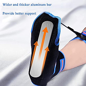Plantar Fasciitis Night Splint for Women Men, Adjustable Drop Foot Support Stretcher for Sleeping, Achilles Tendonitis, Foot/Heel Pain Relief,M
